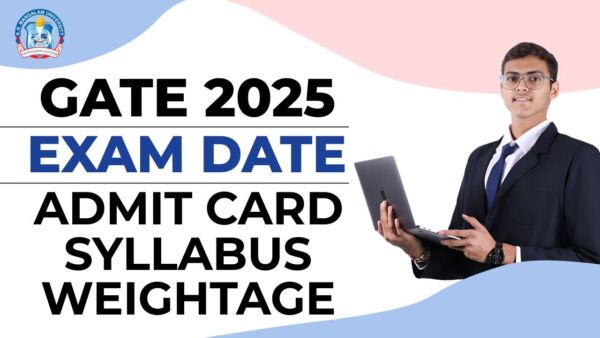 GATE 2025: Exam Date, Admit Card, Syllabus, Weightage