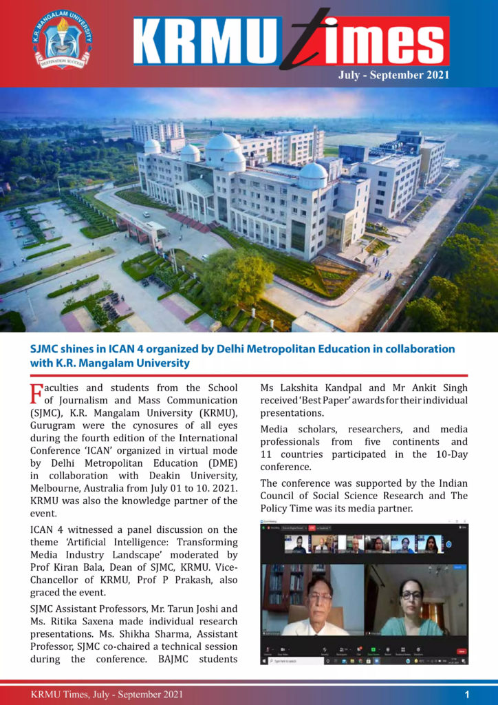 KRMU Times VOL 2 - krmangalam