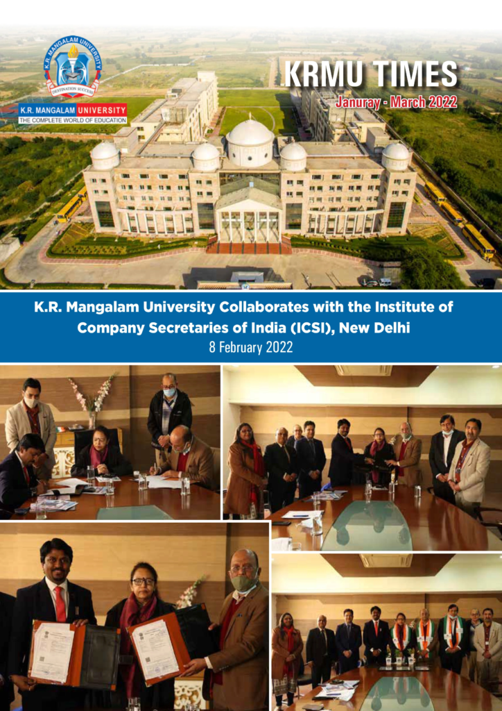 KRMU Times VOL 1 - krmangalam