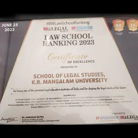 Awards and Achievements of K.R. Mangalam University