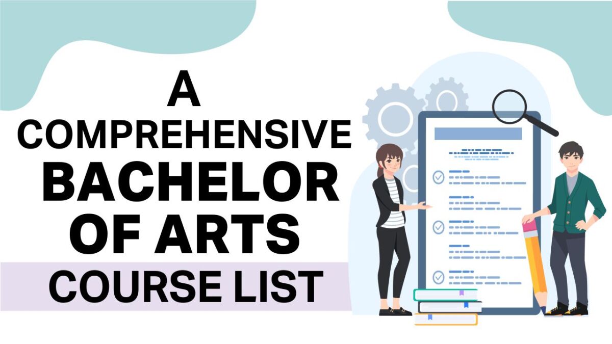 A Comprehensive Bachelor of Arts Course List