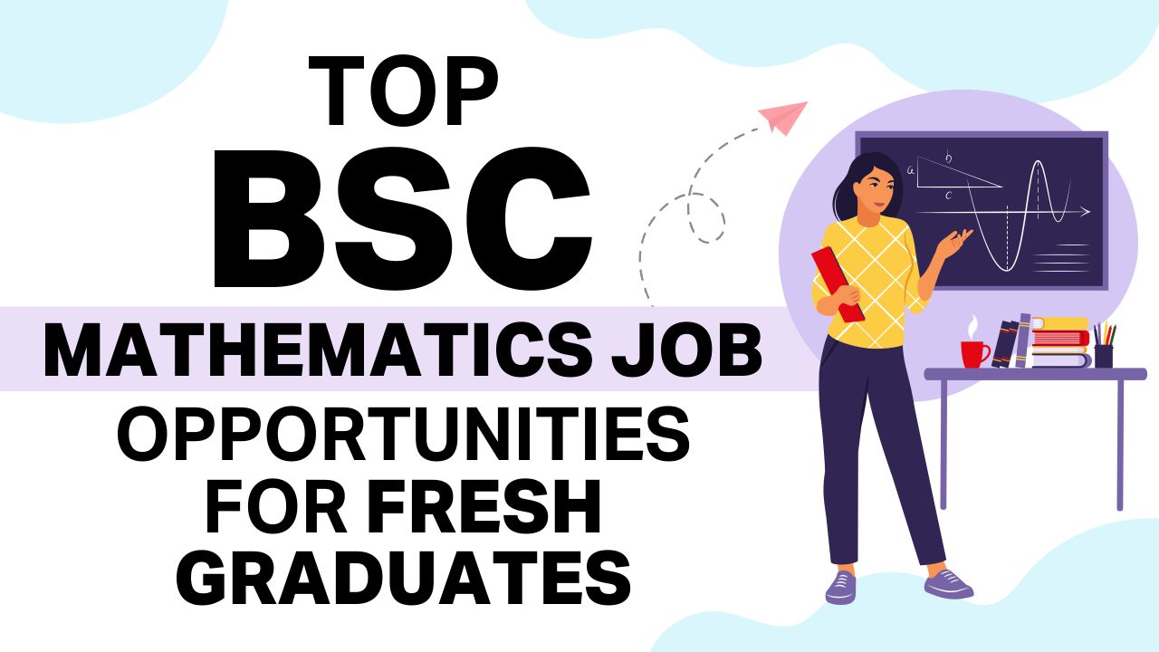Top BSc Mathematics Job Opportunities for Fresh Graduates